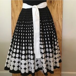 Ruby Rox | Dresses | Ruby Rox Strapless Black White Polka Dot Dress ...